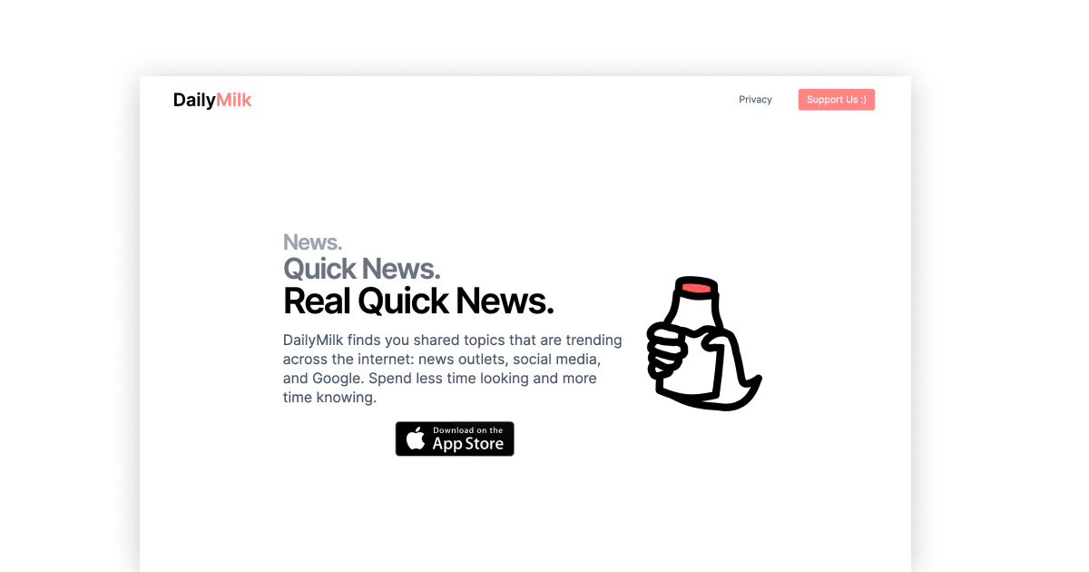 DailyMilk - Udderly Quick News